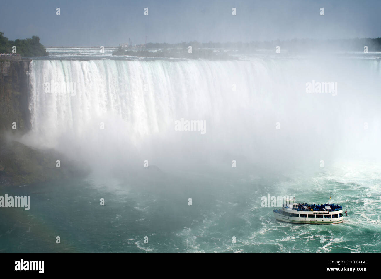 Maid of the Mist at Niagara Falls, Ontario, Canada Stock Photo - Alamy