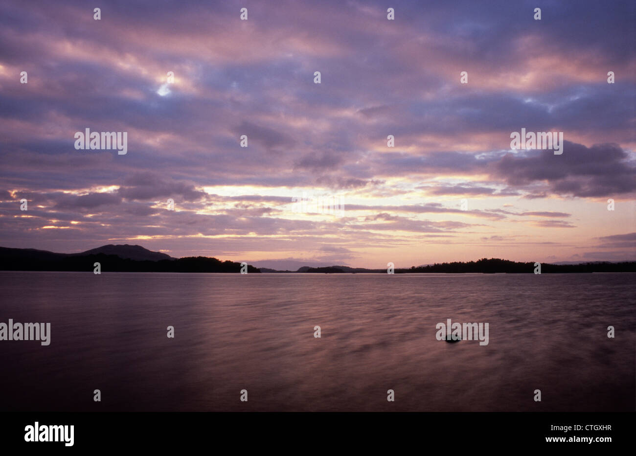 Landscape view loch lomond hi-res stock photography and images - Alamy