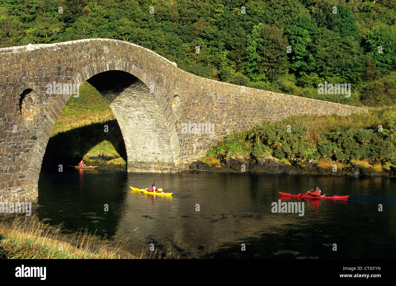 Clachan Bridge, also known as Atlantic Bridge, Argyll and Bute ...