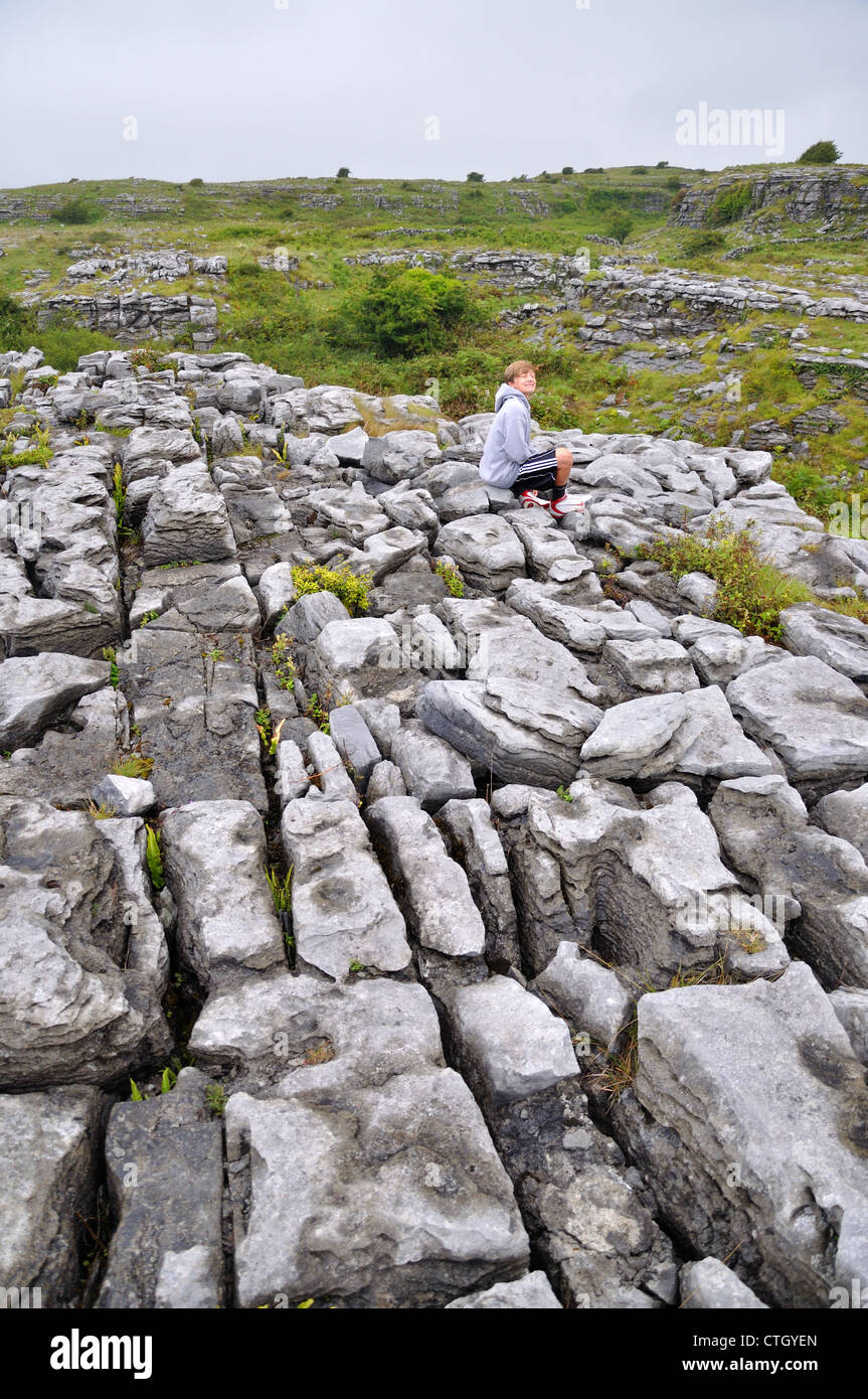 Limestone Pavement The Burren High Resolution Stock Photography and ...