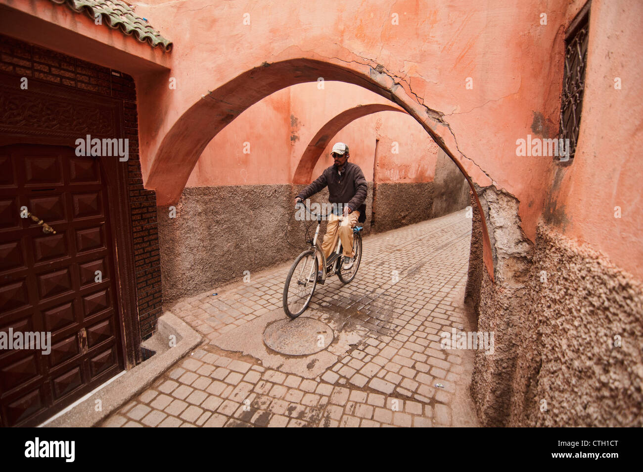 cobbled streets, narrow passageways, and traditional architecture in ...