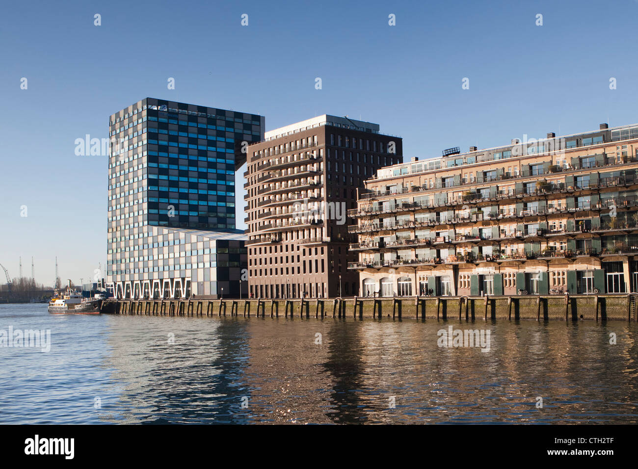 The Netherlands, Rotterdam, Modern residential areas Stock Photo - Alamy