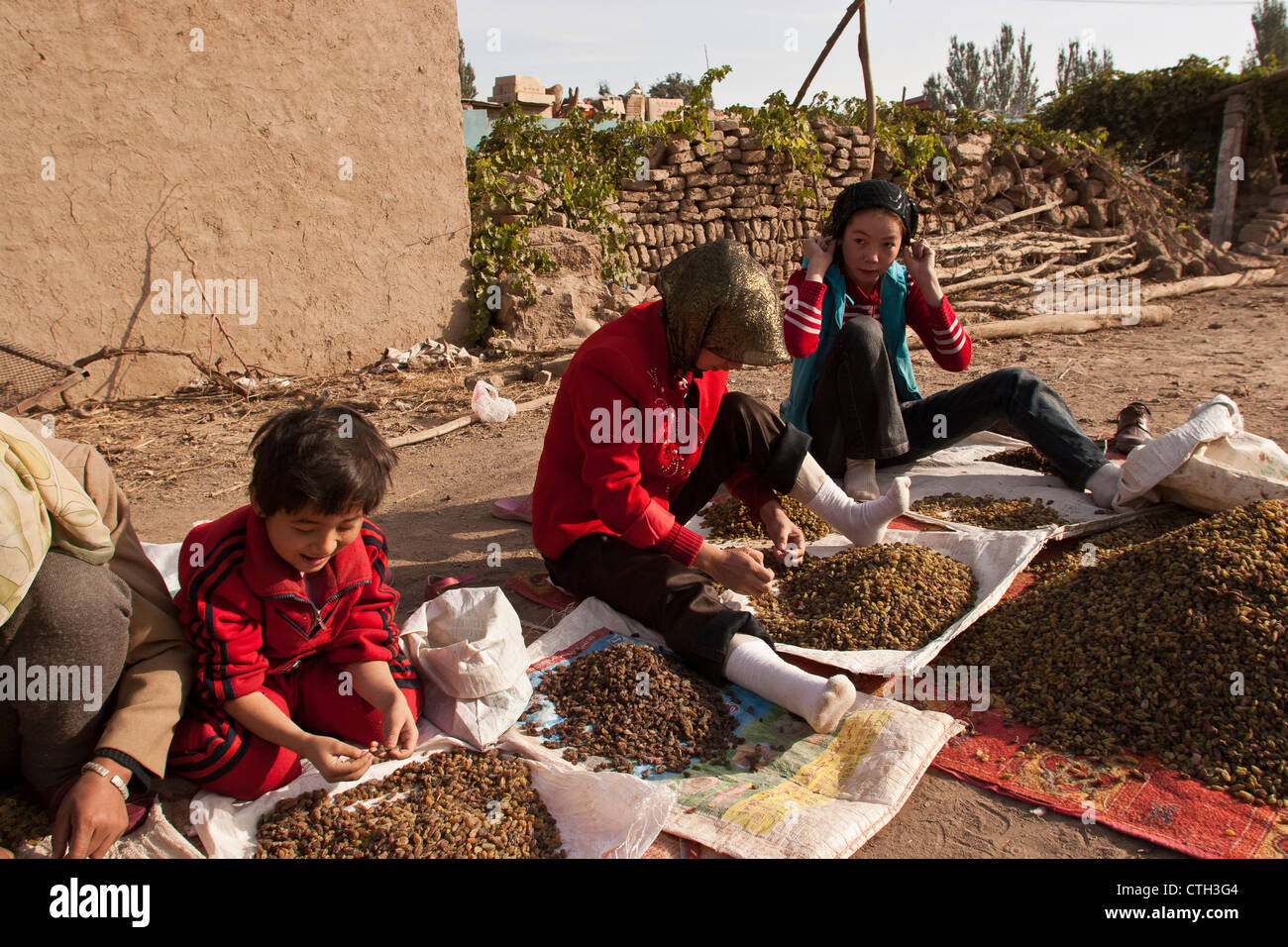 Uyghur woman turpan xinjiang hi-res stock photography and images - Alamy