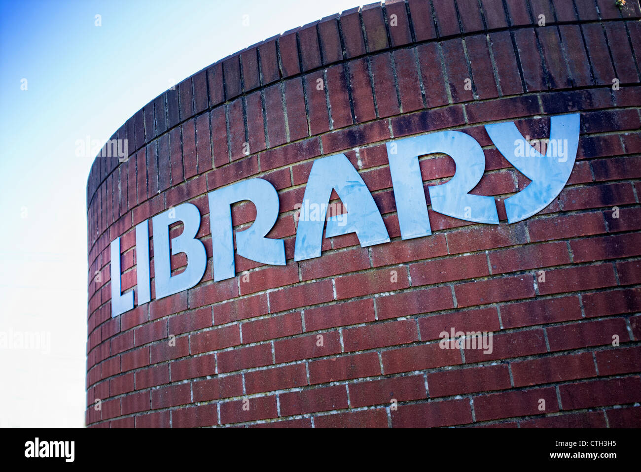 Library uk sign hi-res stock photography and images - Alamy