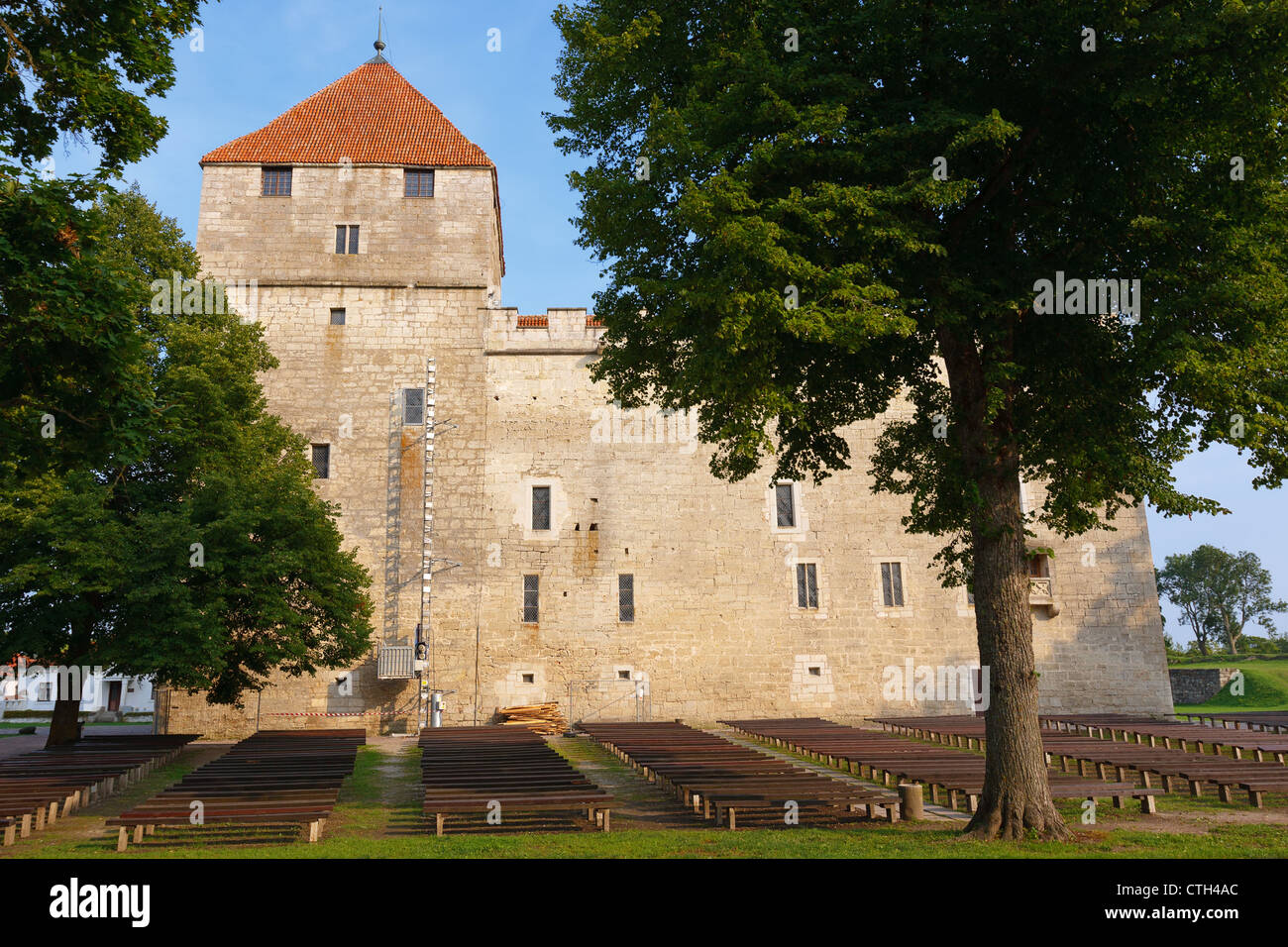 Kuressaare castle island saaremaa hi-res stock photography and images ...