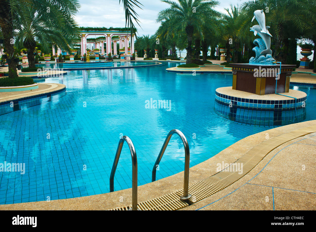 Stock Photo - beautiful outdoors Swimming pool Stock Photo - Alamy