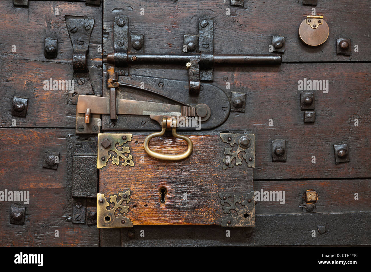 Medieval Door And Lock High Resolution Stock Photography and Images - Alamy