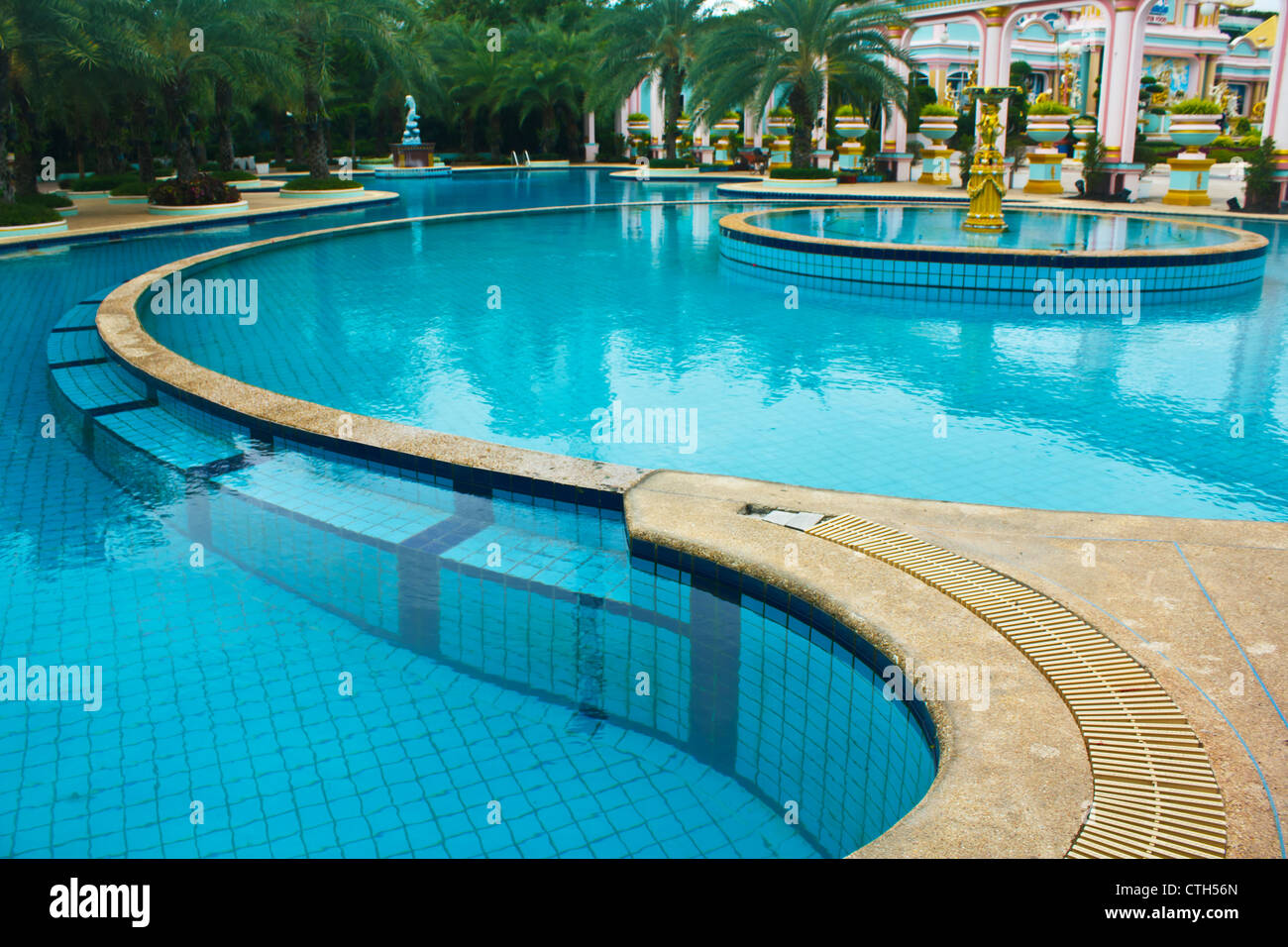 Stock Photo - beautiful outdoors Swimming pool Stock Photo - Alamy