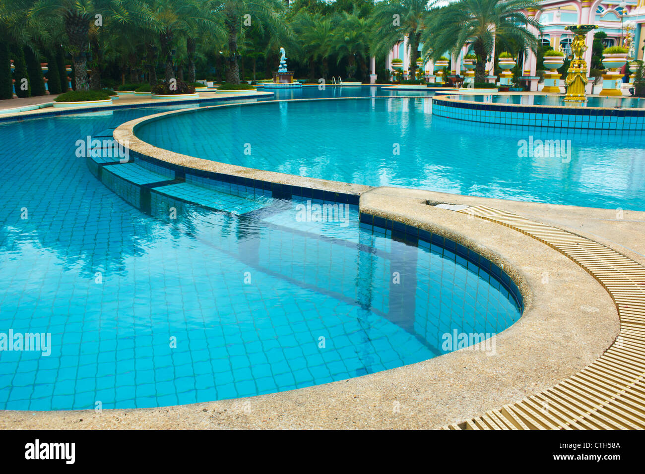 Stock Photo - beautiful outdoors Swimming pool Stock Photo - Alamy