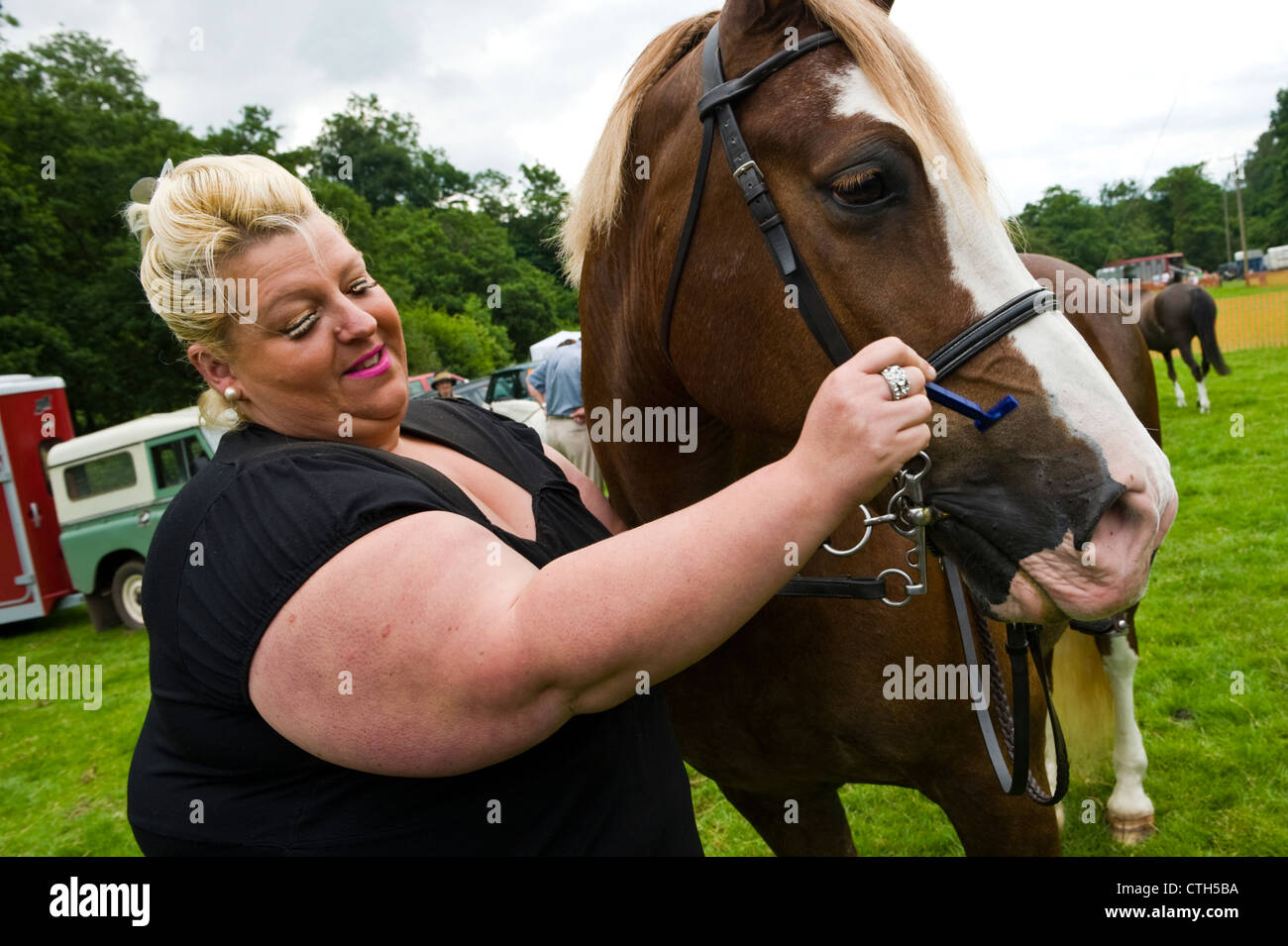Fat Asian On Horse
