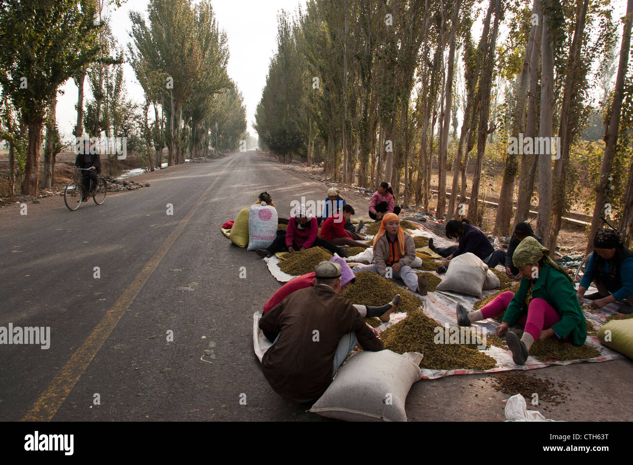 Uyghur Woman Turpan Xinjiang Stock Photos & Uyghur Woman Turpan ...