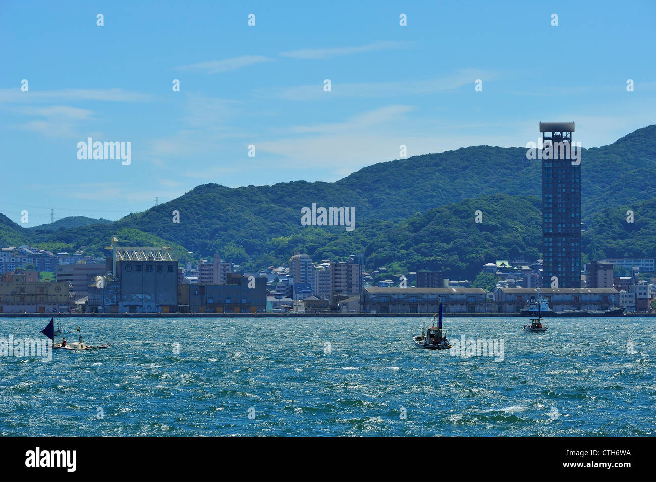 Kanmon Strait, between Honshu and Kyushu, Japan Stock Photo - Alamy