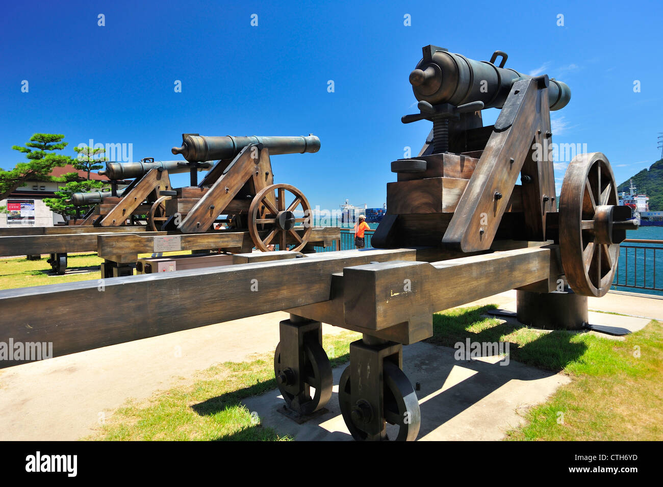 Japan cannon High Resolution Stock Photography and Images - Alamy