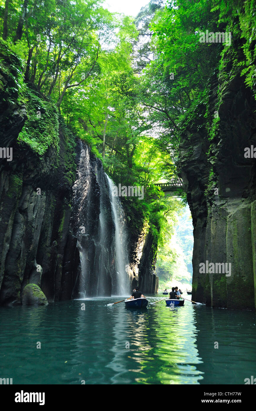 Manai Waterfall, Takachiho Gorge, Takachiho, Miyazaki Prefecture ...