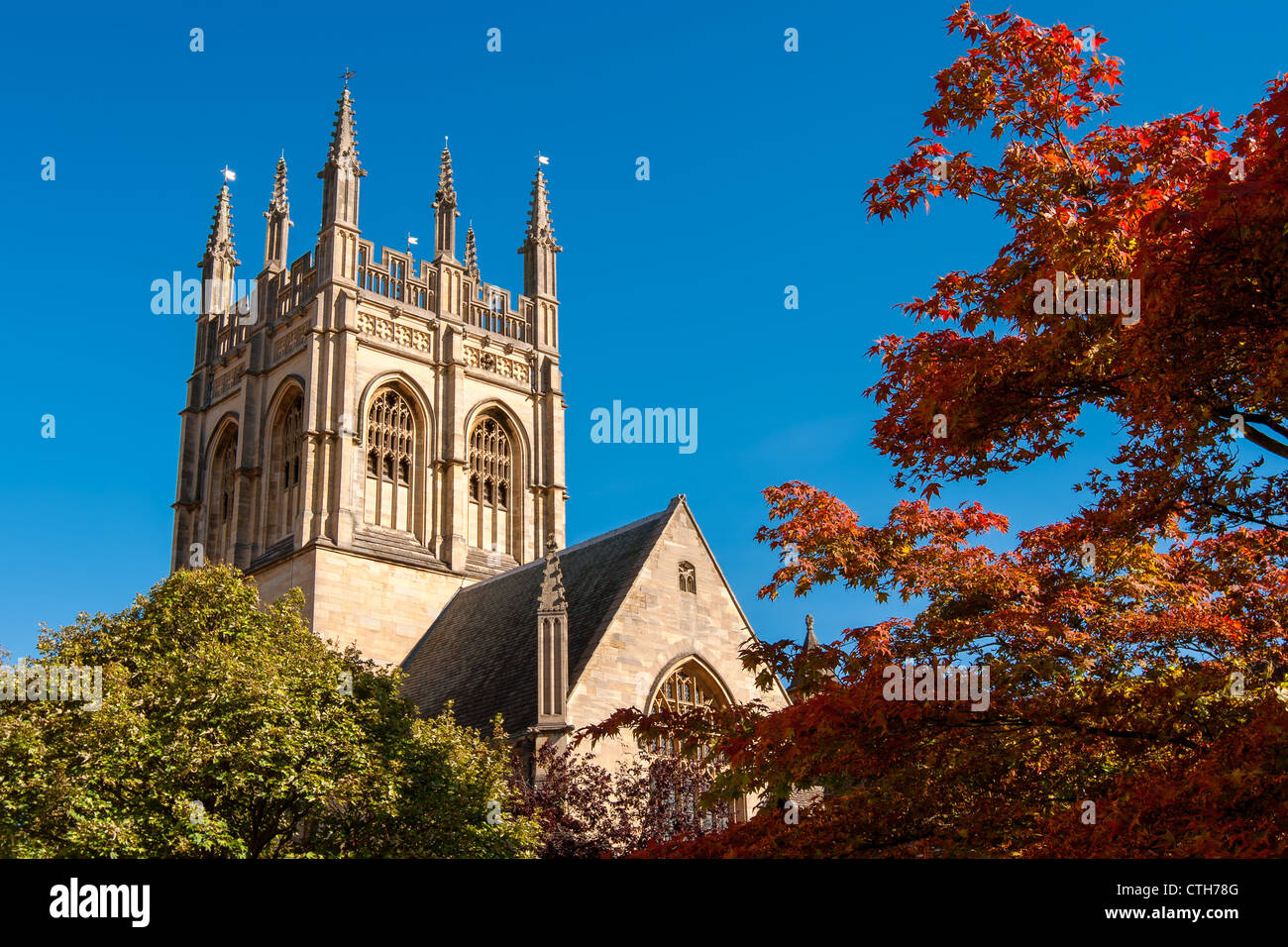 Merton College. Oxford, England Stock Photo - Alamy