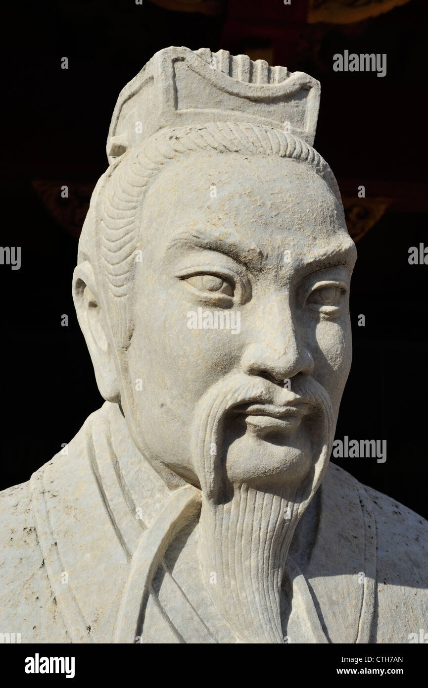 Confucius Disciple Statue, Koshi-Byo, Nagasaki City, Nagasaki ...