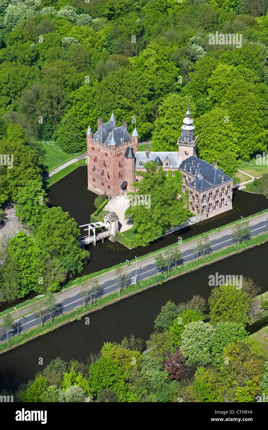 Netherlands, Breukelen, Castle Nyenrode (formerly called Nijenrode ...