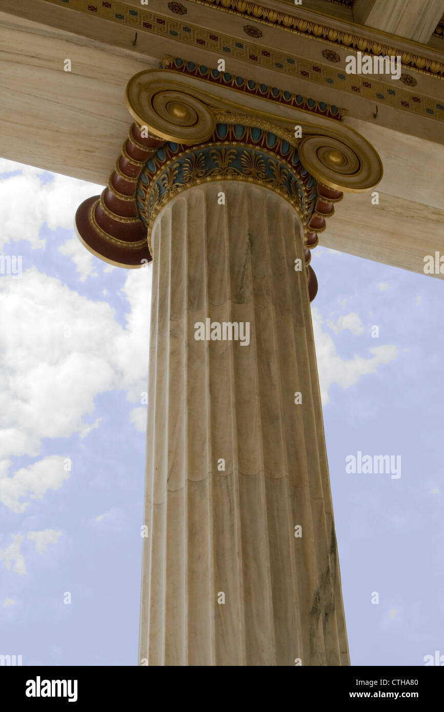 Ionic column greece hi-res stock photography and images - Alamy