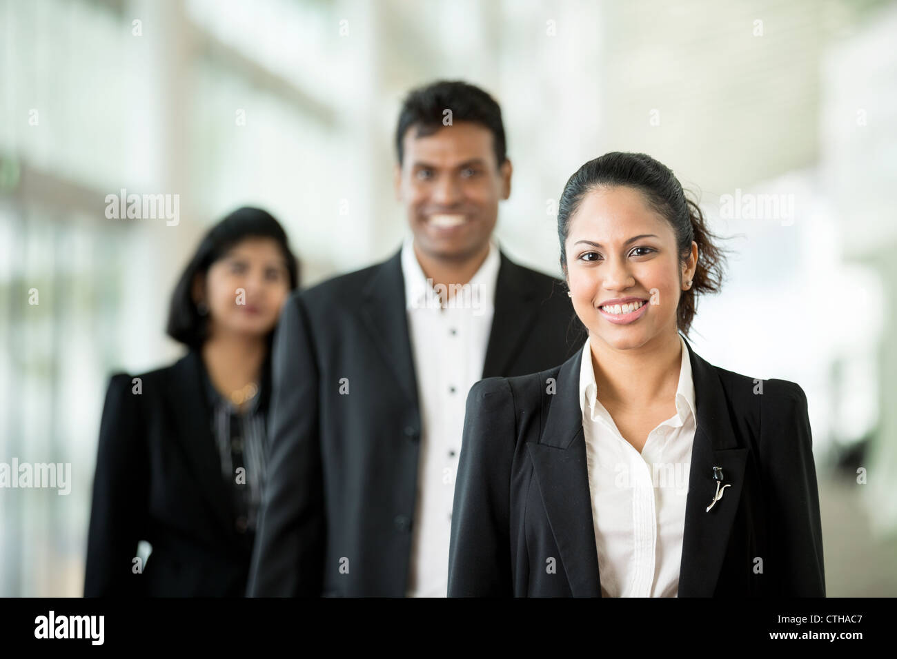 Happy Indian business team Stock Photo - Alamy