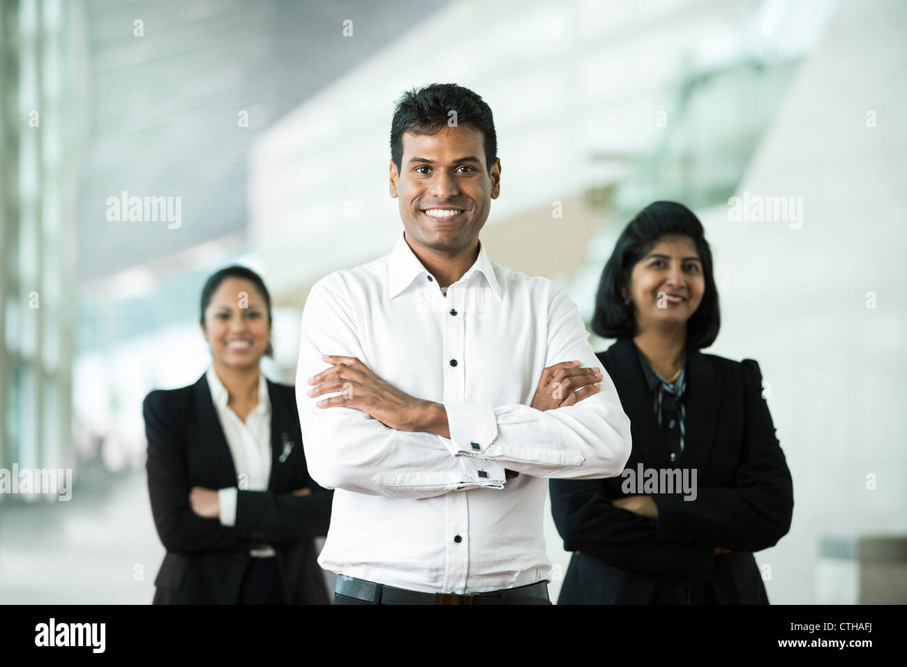 Happy Indian business team Stock Photo - Alamy