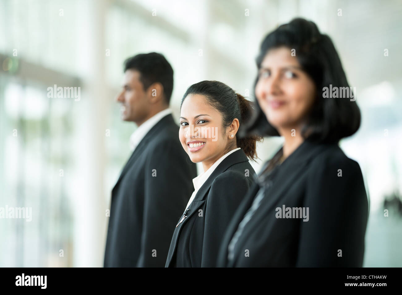 Happy Indian business team Stock Photo - Alamy