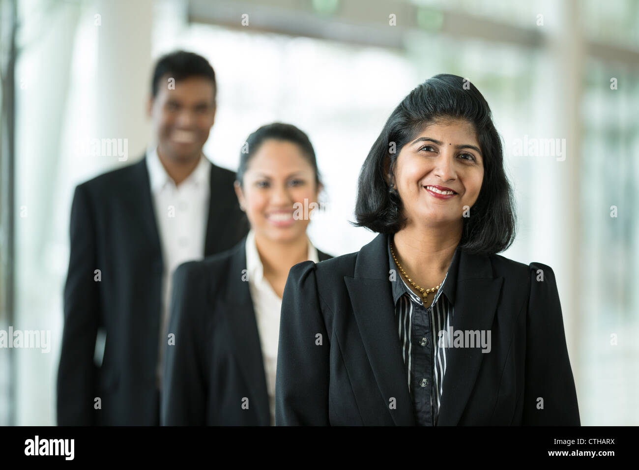 Happy Indian business team Stock Photo - Alamy