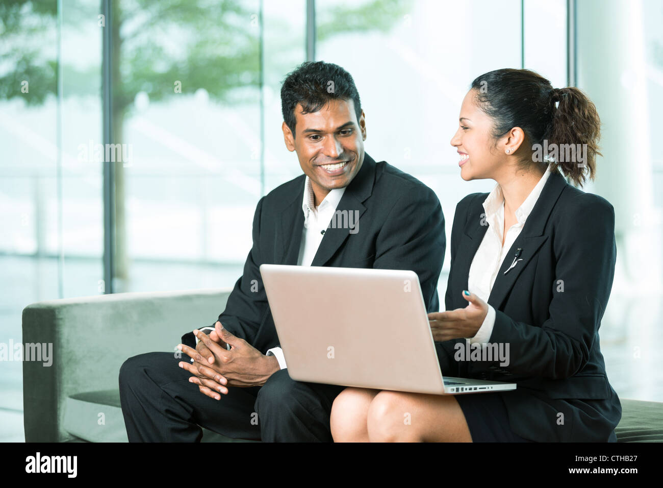 Indian Business colleagues Stock Photo - Alamy