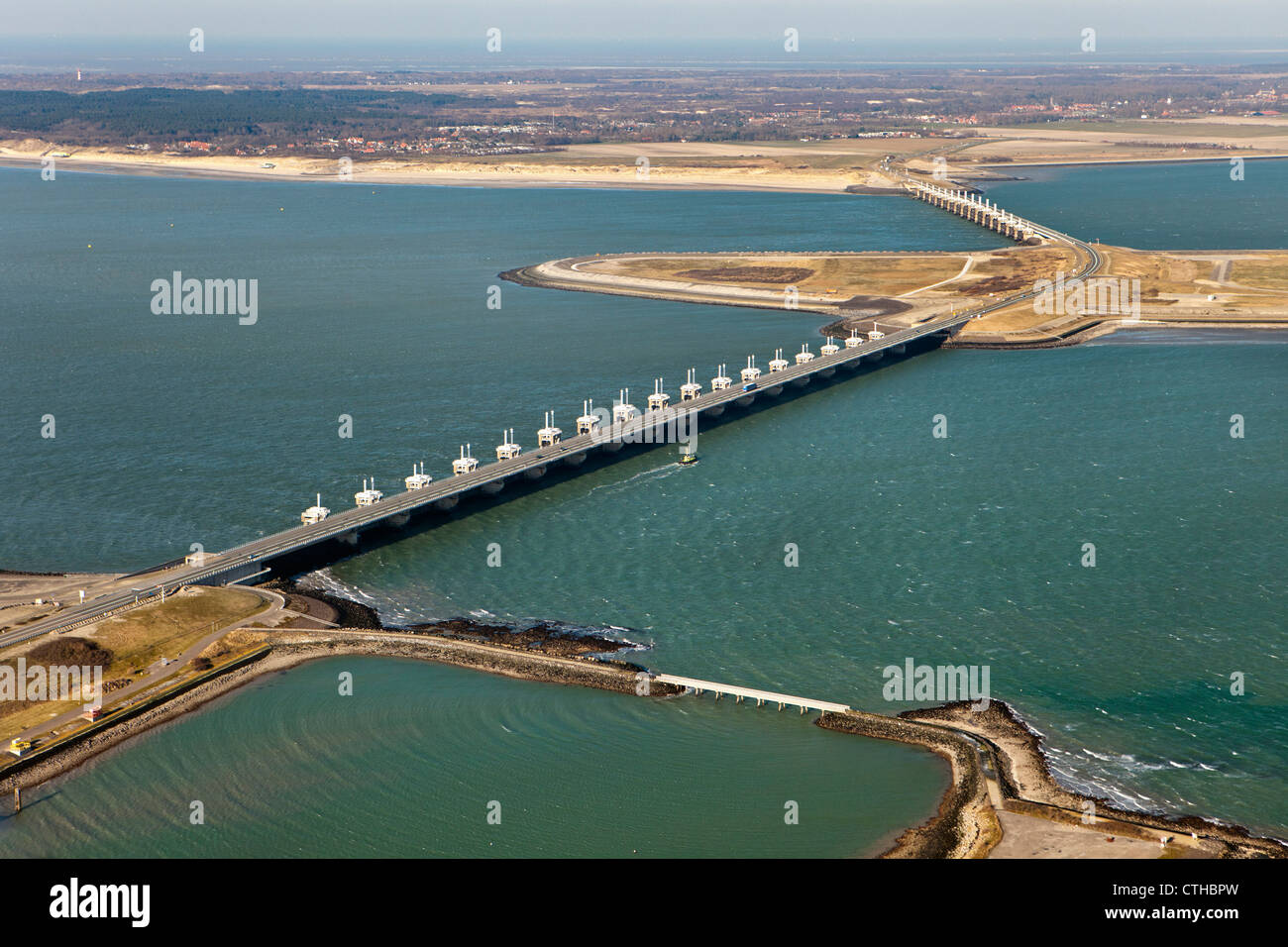 Oosterschelde Flood Barrier Stock Photos & Oosterschelde Flood Barrier ...