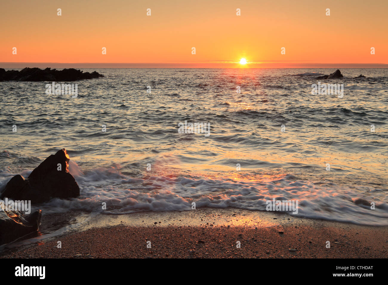 Little fistral beach cornwall hi-res stock photography and images - Alamy