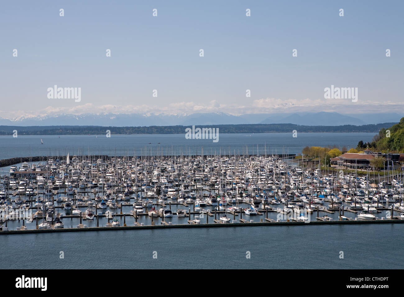 A view from the Space Tower in Seattle, USA Stock Photo - Alamy