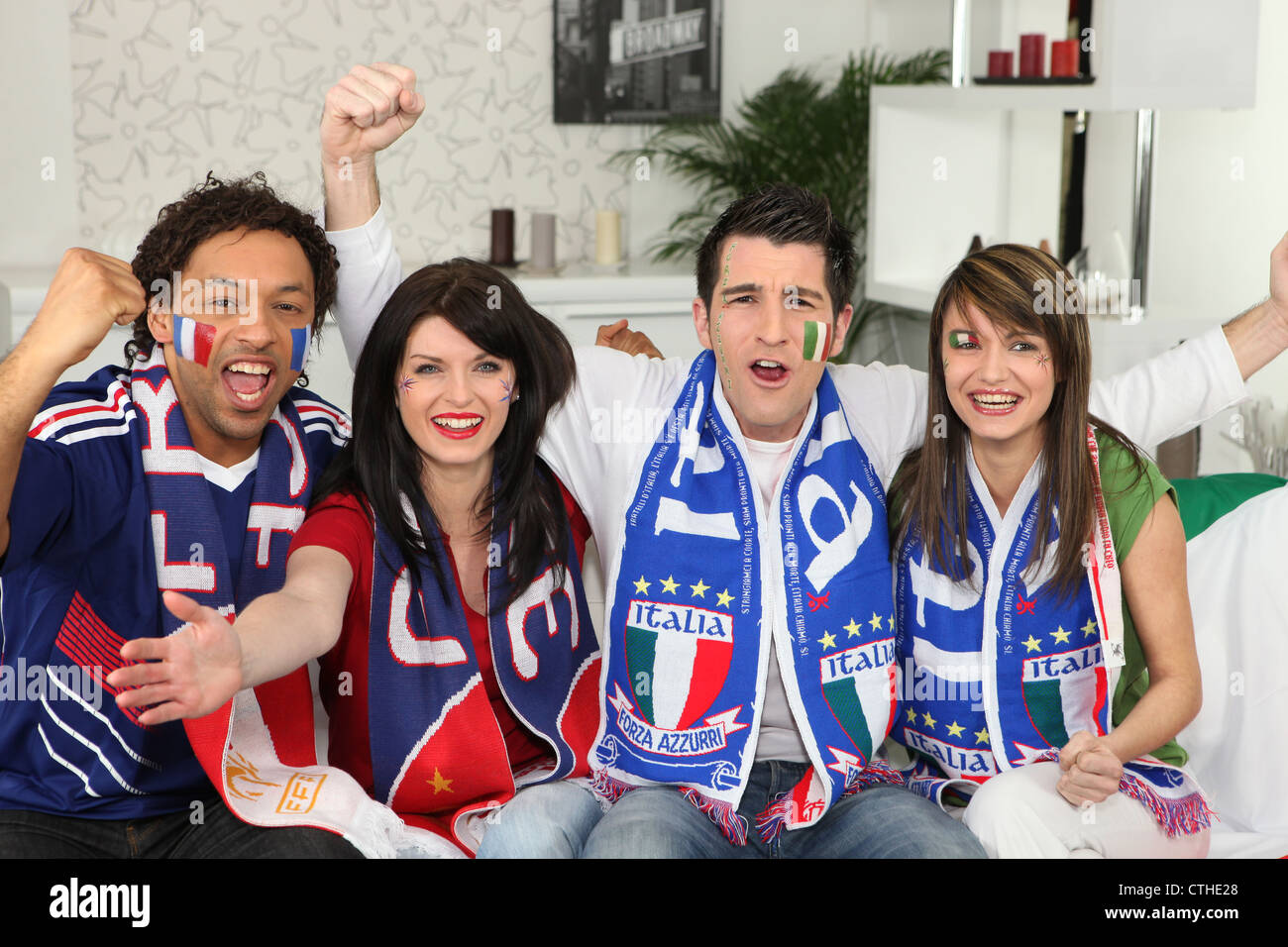 Supporting france hi-res stock photography and images - Alamy