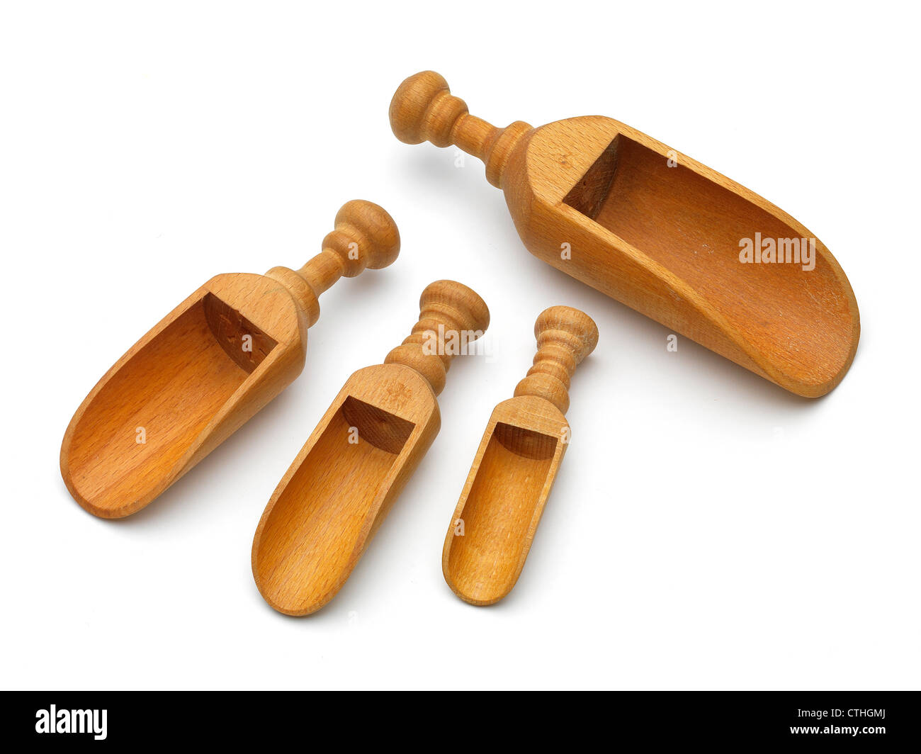 Wood scoops hi-res stock photography and images - Alamy