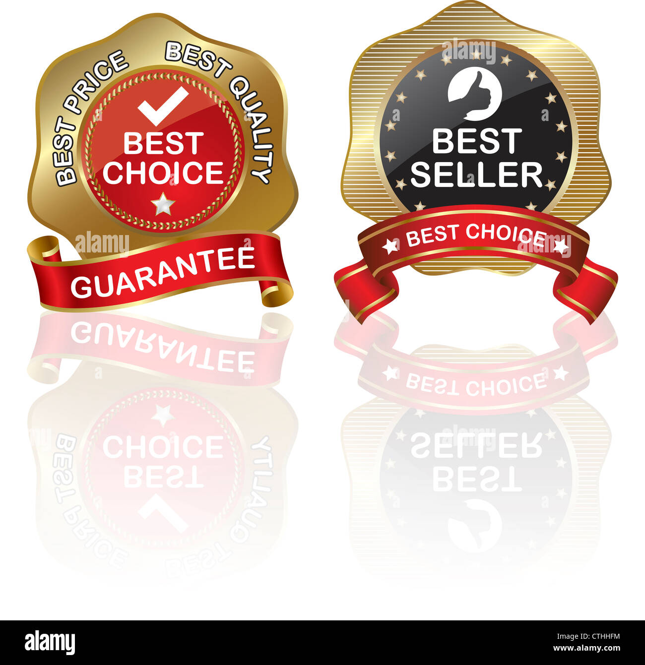 golden guarantee beat choice bast seller Stock Photo - Alamy