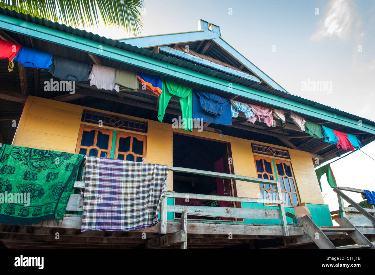 The rural and remote village of Komodo in the Komodo National Park ...