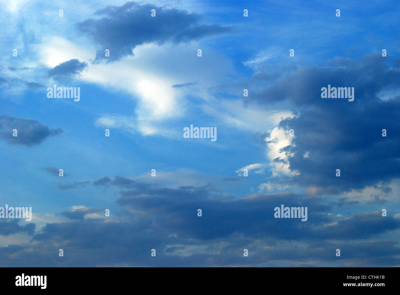 Textured Sky and Clouds Stock Photo - Alamy