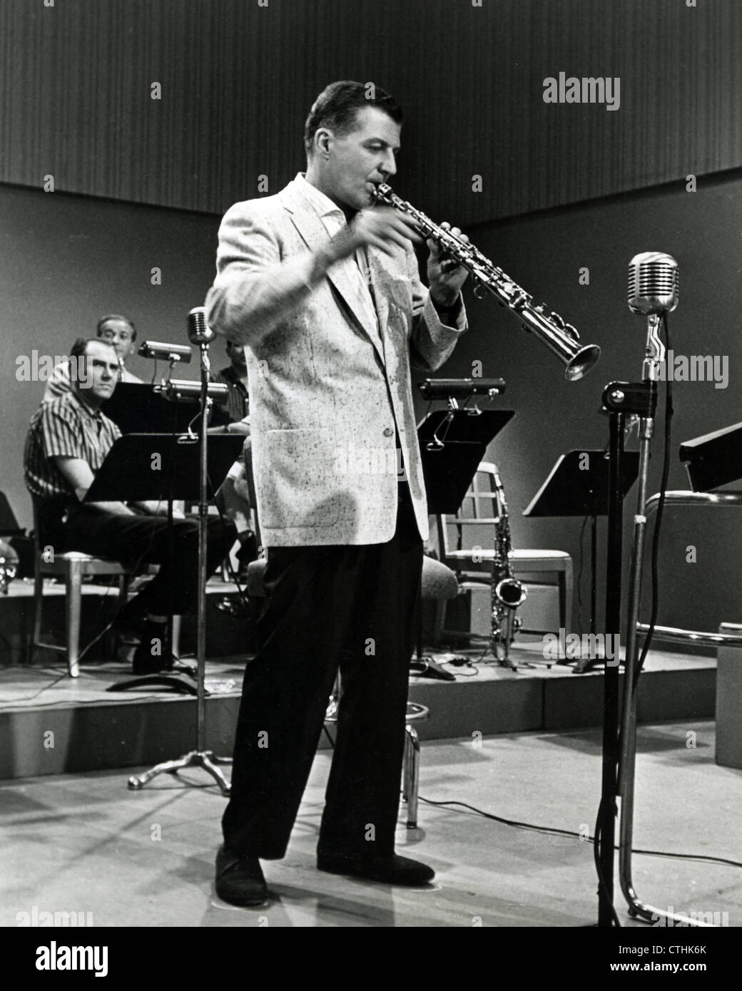 CHARLIE BARNET (1913-1991) US jazz saxophonist and bandleader Stock ...