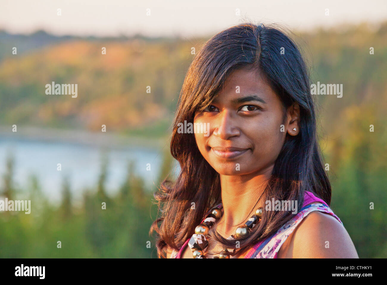 Woman river saskatchewan hi-res stock photography and images - Alamy