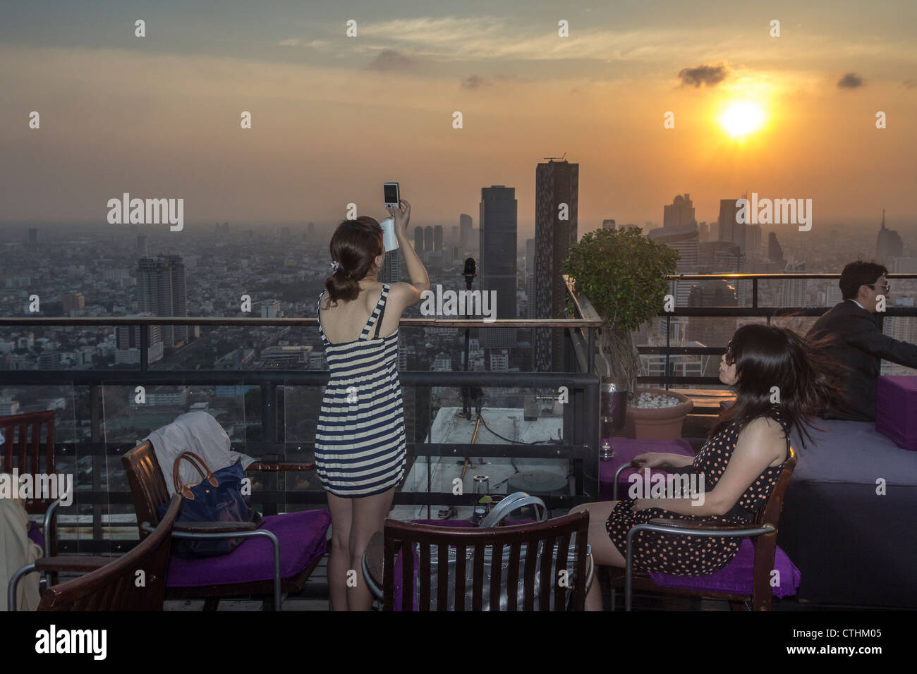 Cocktails at Banyan Tree Rooftop Vertigo & Moon Bar , Bangkok ...