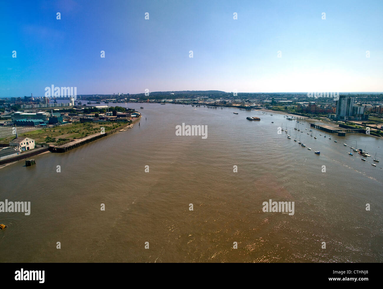 Thames estuary aerial hi-res stock photography and images - Alamy