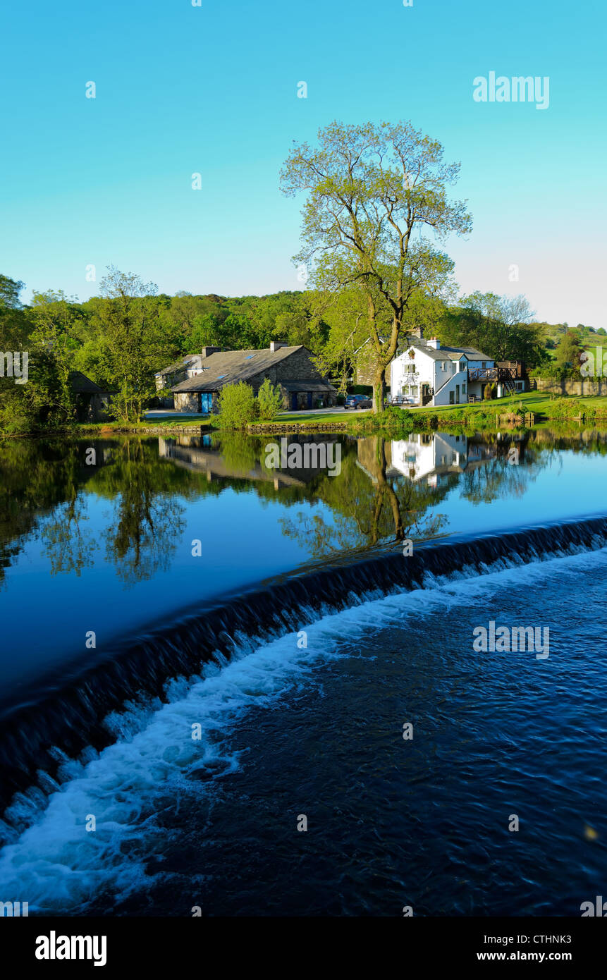 Newby bridge lake district cumbria england uk hi-res stock photography ...