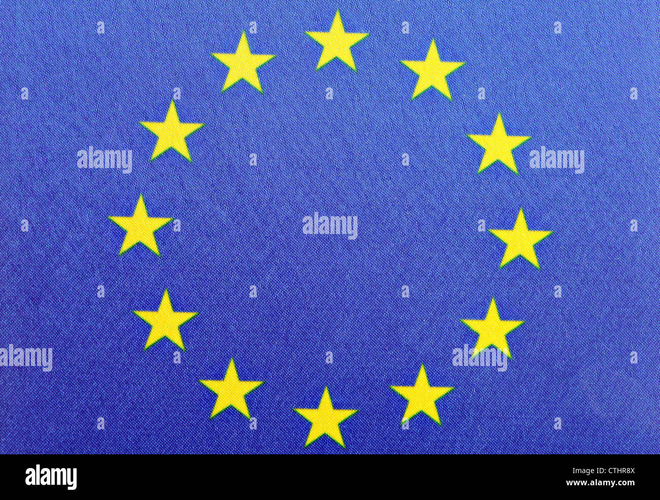 European stars flag hi-res stock photography and images - Alamy