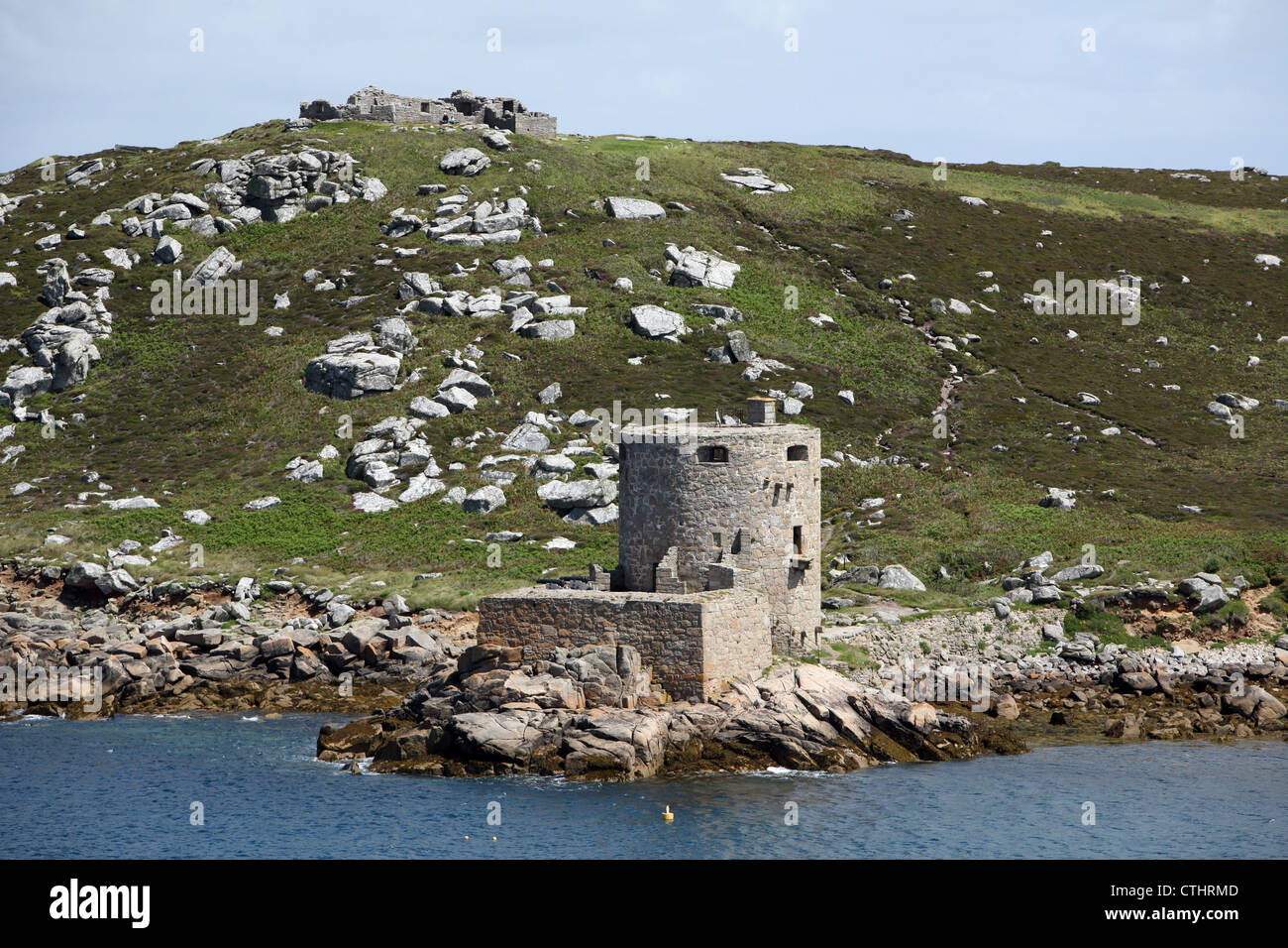 Cromwell’s castle below King Charles castle Castle Porth North End ...