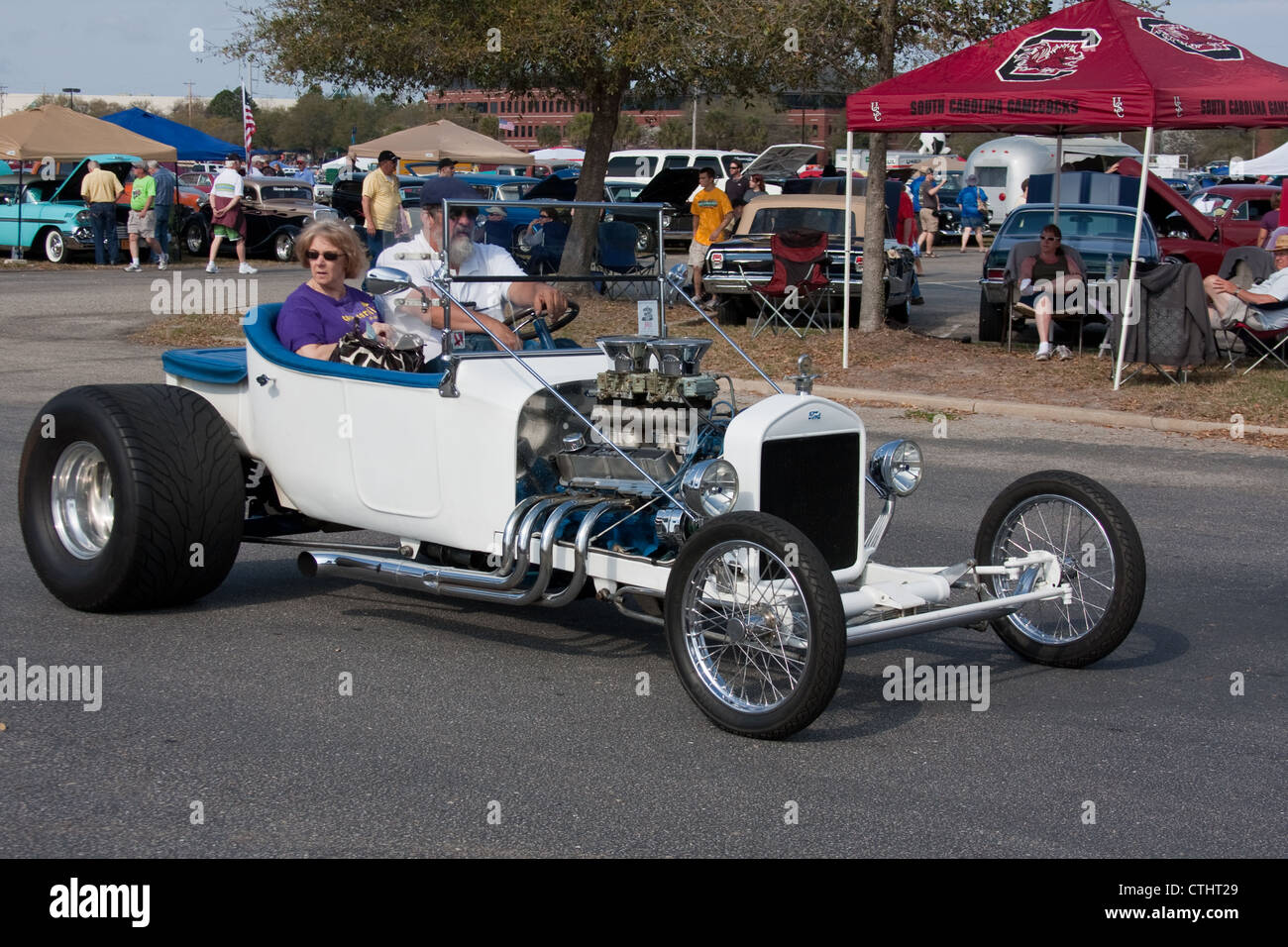 Run To The Sun Car Show Stock Photo - Alamy