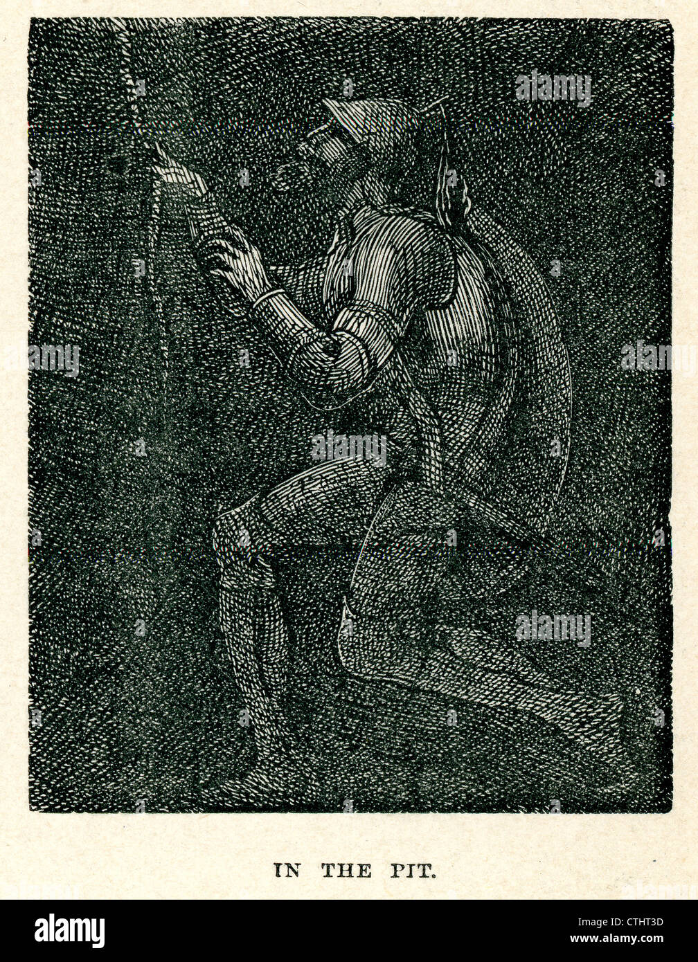 The Knight Fides in the Pit from the story of the Giant Killer or the ...