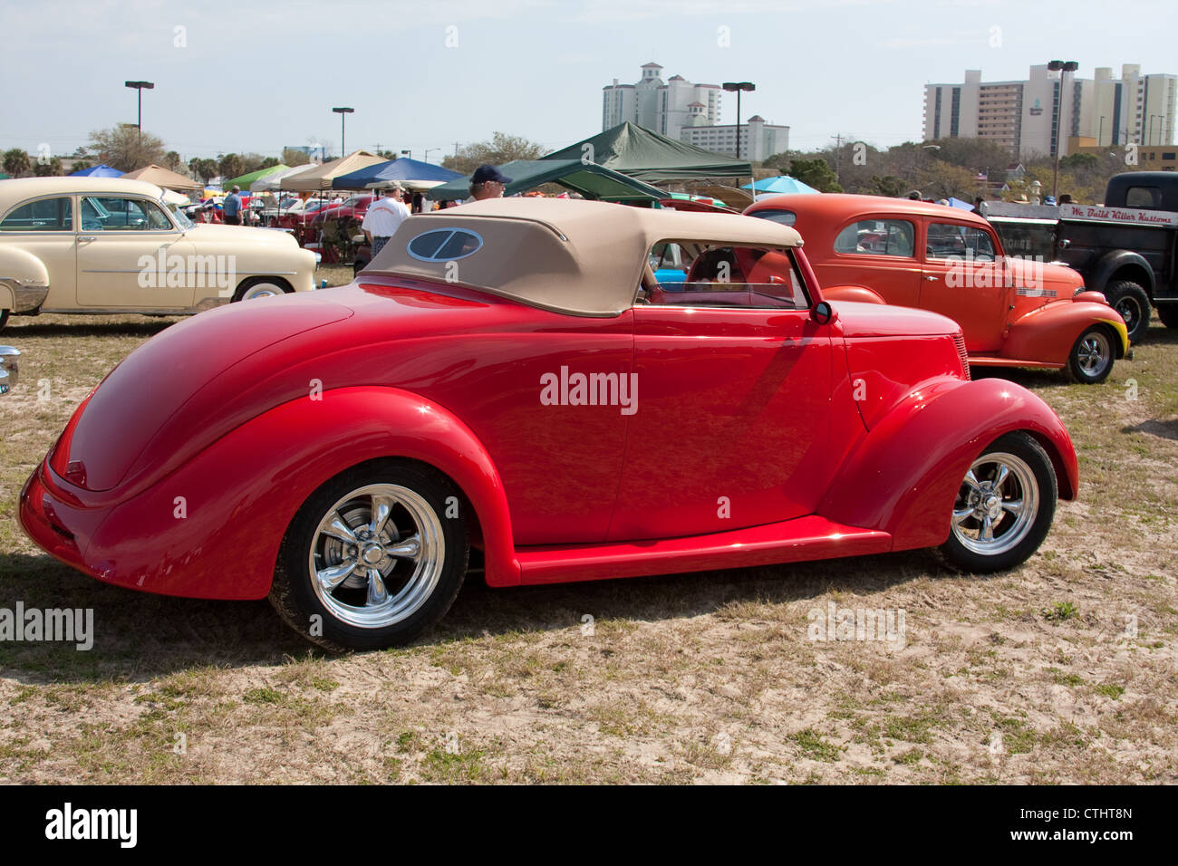 Run To The Sun Car Show Stock Photo - Alamy
