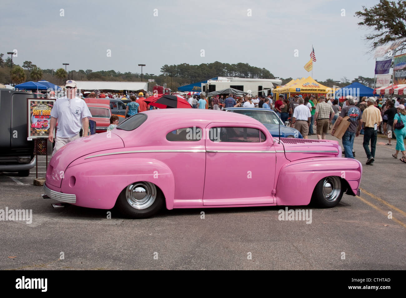 Run To The Sun Car Show Stock Photo - Alamy