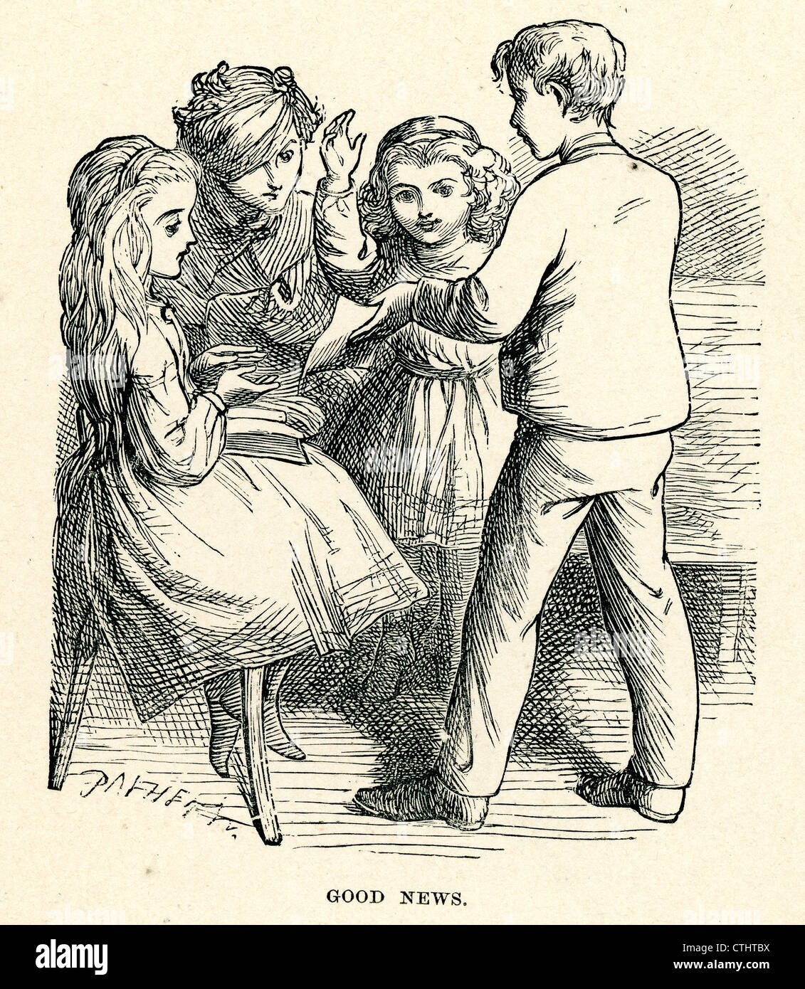 Victorian children hi-res stock photography and images - Alamy