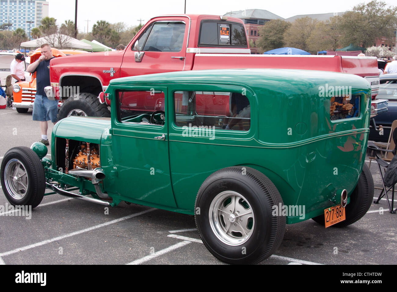 Run To The Sun Car Show Stock Photo - Alamy