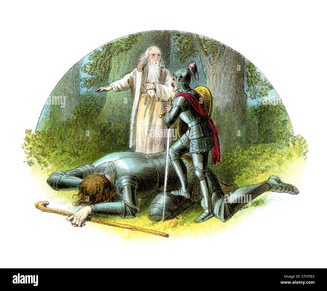 Medieval middle ages knight chivalry Cut Out Stock Images & Pictures ...