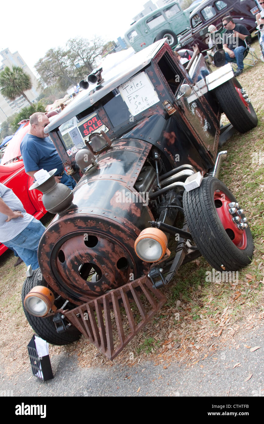 Run To The Sun Car Show Stock Photo - Alamy